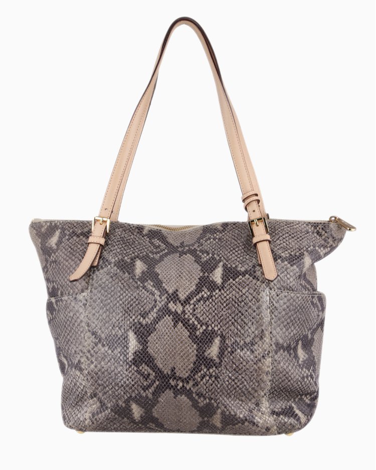 Bolsa Michael Kors Original Aria Python Tote Feminina